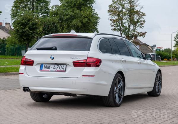 BMW 520 2015 Cēsis vietnē Balts BMW 520 2015 Cēsis, ar dzinēja tilpumu 2.00 L un nobraukumu 224 tūkst. km par 12250 €, foto 7 vietnē AUTOMOTO.COM.LV
