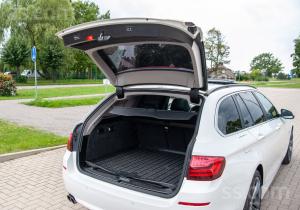 White BMW 520 2015 in Cesis, with an engine capacity of 2.00 L and mileage of 224 thousand km for 12250 €, photo 11 on AUTOMOTO.COM.LV