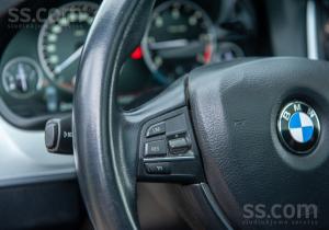 White BMW 520 2015 in Cesis, with an engine capacity of 2.00 L and mileage of 224 thousand km for 12250 €, photo 15 on AUTOMOTO.COM.LV