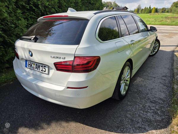БМВ 520 2015 в Кайшядорис на AUTOMOTO.COM.LV Белый БМВ 520 2015 в Кайшядорис, объемом двигателя 2.00 л и пробегом 345 тыс. км за 8450 €, фото 7 на AUTOMOTO.COM.LV