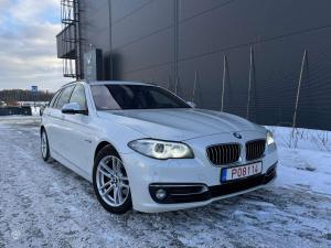 White BMW 520 2016 in Vilnius, with an engine capacity of 2.00 L and mileage of 265 thousand km for 12500 €, photo  on AUTOMOTO.COM.LV