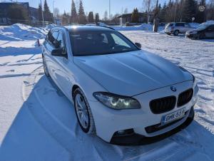 White BMW 520 2016 in Kaunas, with an engine capacity of 2.00 L and mileage of 415 thousand km for 7850 €, photo 8 on AUTOMOTO.COM.LV
