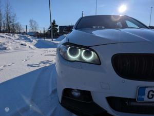 White BMW 520 2016 in Kaunas, with an engine capacity of 2.00 L and mileage of 415 thousand km for 7850 €, photo 10 on AUTOMOTO.COM.LV