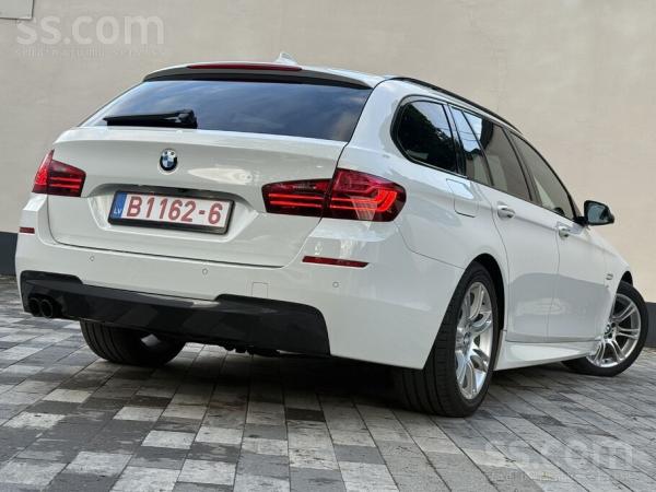 White BMW 520 2016 in Riga, with an engine capacity of 2.00 L and mileage of 247 thousand km for 13200 €, photo 3 on AUTOMOTO.COM.LV