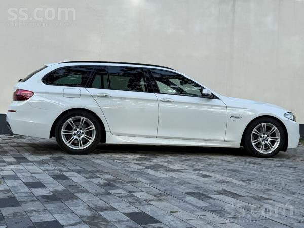 White BMW 520 2016 in Riga, with an engine capacity of 2.00 L and mileage of 247 thousand km for 13200 €, photo 8 on AUTOMOTO.COM.LV