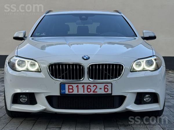 White BMW 520 2016 in Riga, with an engine capacity of 2.00 L and mileage of 247 thousand km for 13200 €, photo 9 on AUTOMOTO.COM.LV