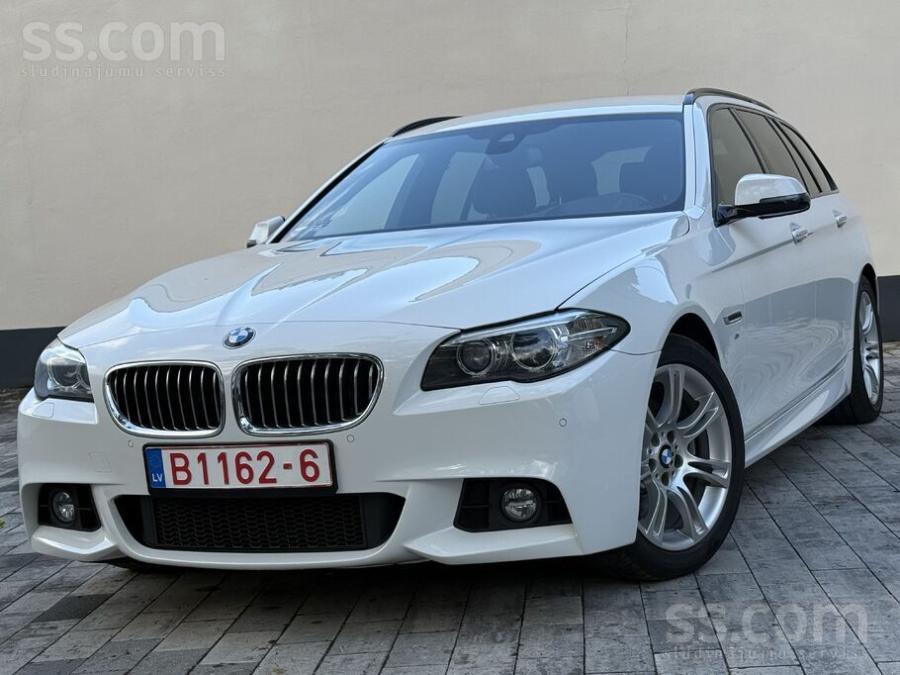 White BMW 520 2016 in Riga, with an engine capacity of 2.00 L and mileage of 247 thousand km for 13200 €, photo 3 on AUTOMOTO.COM.LV