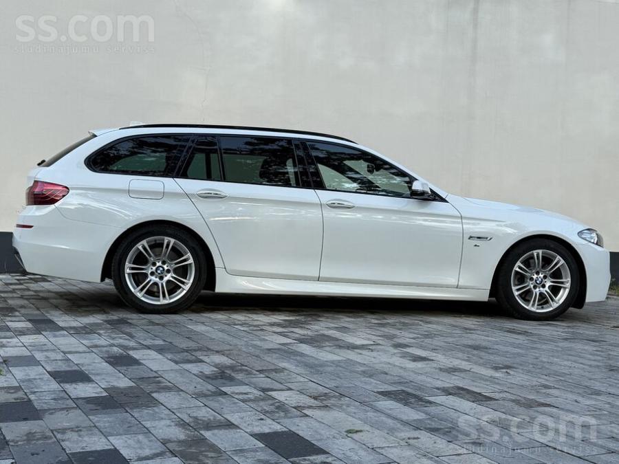 White BMW 520 2016 in Riga, with an engine capacity of 2.00 L and mileage of 247 thousand km for 13200 €, photo 9 on AUTOMOTO.COM.LV