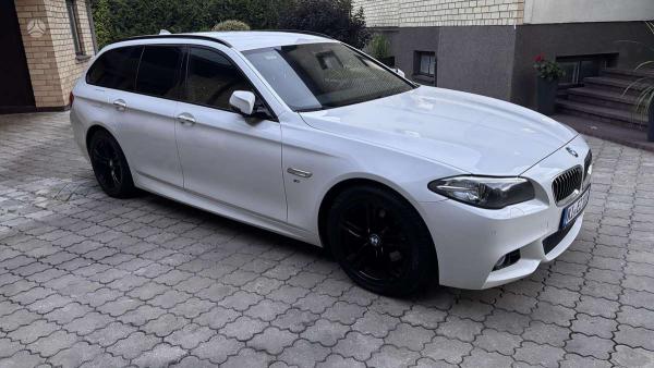 White BMW 520 2016 in Kedainiai, with an engine capacity of 2.00 L and mileage of 300 thousand km for 10899 €, photo 3 on AUTOMOTO.COM.LV
