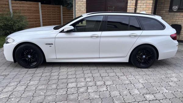White BMW 520 2016 in Kedainiai, with an engine capacity of 2.00 L and mileage of 300 thousand km for 10899 €, photo 5 on AUTOMOTO.COM.LV