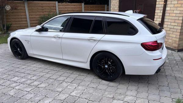 White BMW 520 2016 in Kedainiai, with an engine capacity of 2.00 L and mileage of 300 thousand km for 10899 €, photo 6 on AUTOMOTO.COM.LV
