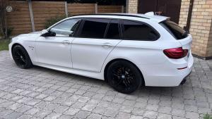 White BMW 520 2016 in Kedainiai, with an engine capacity of 2.00 L and mileage of 300 thousand km for 10899 €, photo 7 on AUTOMOTO.COM.LV