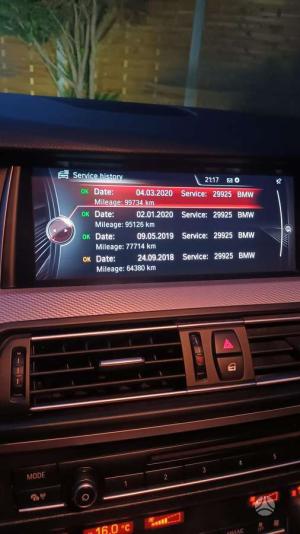 White BMW 520 2016 in Kedainiai, with an engine capacity of 2.00 L and mileage of 300 thousand km for 10899 €, photo 27 on AUTOMOTO.COM.LV