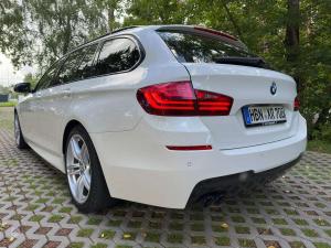 White BMW 520 2016 in Vilnius, with an engine capacity of 2.00 L and mileage of 238 thousand km for 12699 €, photo 6 on AUTOMOTO.COM.LV