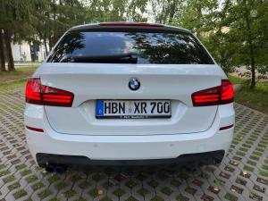 White BMW 520 2016 in Vilnius, with an engine capacity of 2.00 L and mileage of 238 thousand km for 12699 €, photo 8 on AUTOMOTO.COM.LV