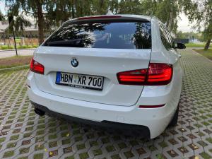 White BMW 520 2016 in Vilnius, with an engine capacity of 2.00 L and mileage of 238 thousand km for 12699 €, photo 9 on AUTOMOTO.COM.LV