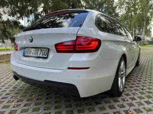White BMW 520 2016 in Vilnius, with an engine capacity of 2.00 L and mileage of 238 thousand km for 12699 €, photo 10 on AUTOMOTO.COM.LV