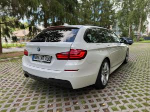 White BMW 520 2016 in Vilnius, with an engine capacity of 2.00 L and mileage of 238 thousand km for 12699 €, photo 11 on AUTOMOTO.COM.LV