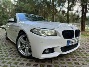 White BMW 520 2016 in Vilnius, with an engine capacity of 2.00 L and mileage of 238 thousand km for 12699 €, photo 14 on AUTOMOTO.COM.LV
