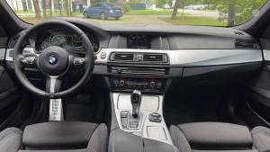 White BMW 520 2016 in Vilnius, with an engine capacity of 2.00 L and mileage of 238 thousand km for 12699 €, photo 21 on AUTOMOTO.COM.LV
