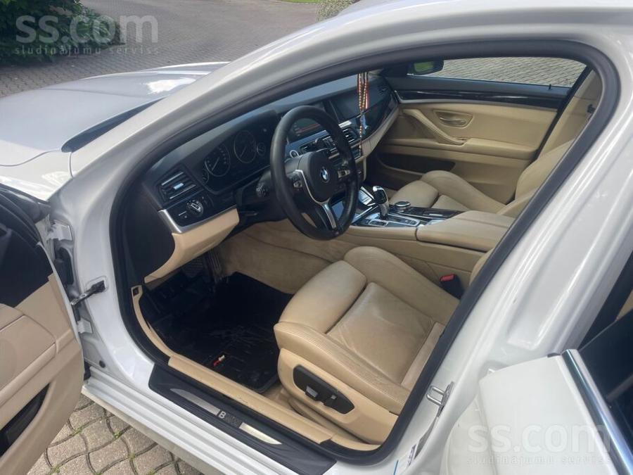 Balts BMW 520 2016 Rīga, ar dzinēja tilpumu 2.00 L un nobraukumu 376 tūkst. km par 13200 €, foto 6 vietnē AUTOMOTO.COM.LV