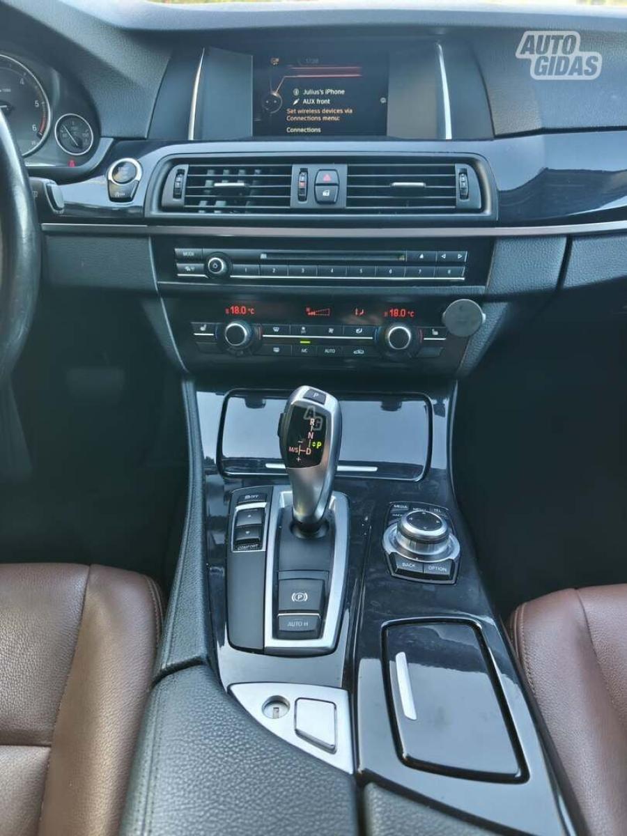 Balts BMW 520 2016 Šauļi, ar dzinēja tilpumu 2.00 L un nobraukumu 287 tūkst. km par 8900 €, foto 14 vietnē AUTOMOTO.COM.LV