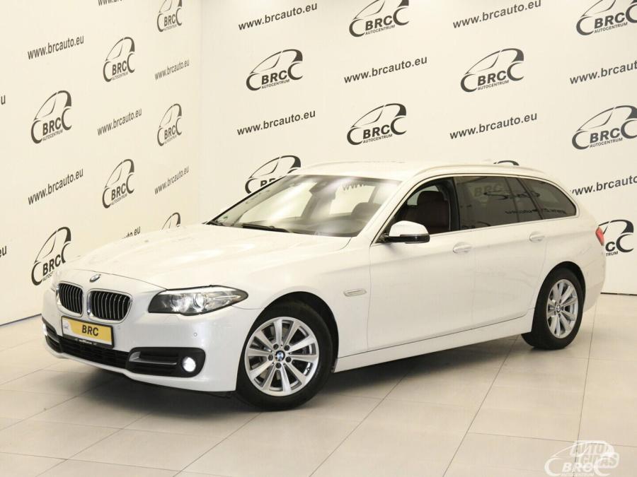 White BMW 520 2017 in Avizieniai, with an engine capacity of 2.00 L and mileage of 300 thousand km for 14400 €, photo 1 on AUTOMOTO.COM.LV