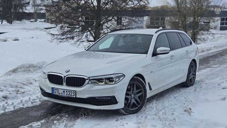 Balts BMW 520 2017 Elektrėnai, ar dzinēja tilpumu 2.00 L un nobraukumu 210 tūkst. km par 19600 €, foto 1 vietnē AUTOMOTO.COM.LV