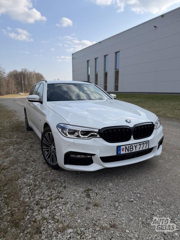 White BMW 520 2017 in Vilnius, with an engine capacity of 2.00 L and mileage of 256 thousand km for 21000 €, photo 8 on AUTOMOTO.COM.LV