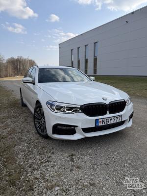White BMW 520 2017 in Vilnius, with an engine capacity of 2.00 L and mileage of 256 thousand km for 21000 €, photo 8 on AUTOMOTO.COM.LV