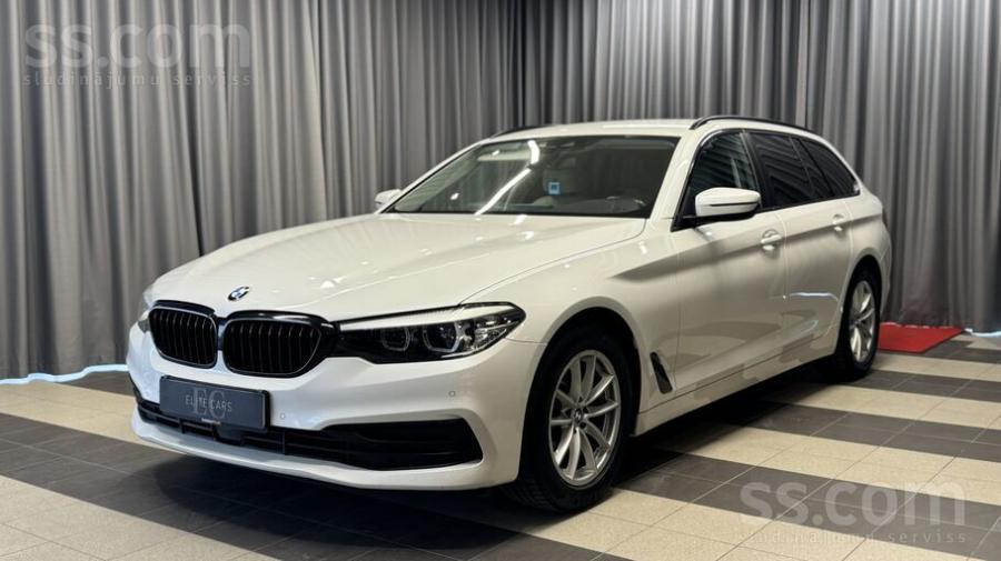 White BMW 520 2017 in Riga, with an engine capacity of 2.00 L and mileage of 167 thousand km for 15990 €, photo 1 on AUTOMOTO.COM.LV