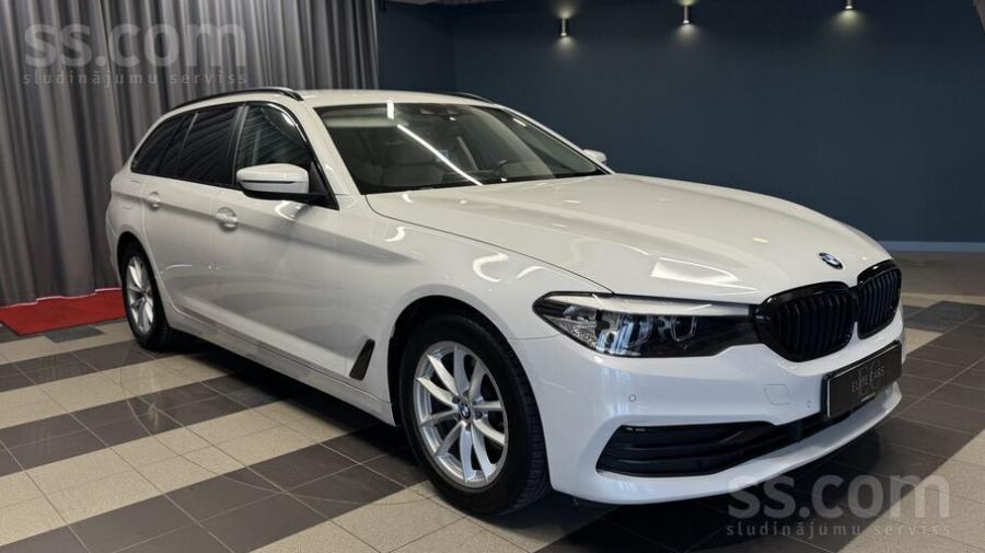 White BMW 520 2017 in Riga, with an engine capacity of 2.00 L and mileage of 167 thousand km for 15990 €, photo 4 on AUTOMOTO.COM.LV