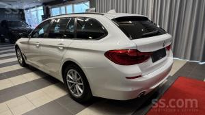 White BMW 520 2017 in Riga, with an engine capacity of 2.00 L and mileage of 167 thousand km for 15990 €, photo 8 on AUTOMOTO.COM.LV