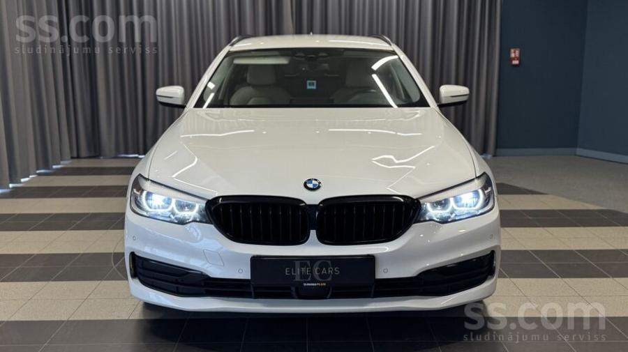White BMW 520 2017 in Riga, with an engine capacity of 2.00 L and mileage of 167 thousand km for 15990 €, photo 9 on AUTOMOTO.COM.LV