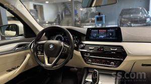 White BMW 520 2017 in Riga, with an engine capacity of 2.00 L and mileage of 167 thousand km for 15990 €, photo 16 on AUTOMOTO.COM.LV