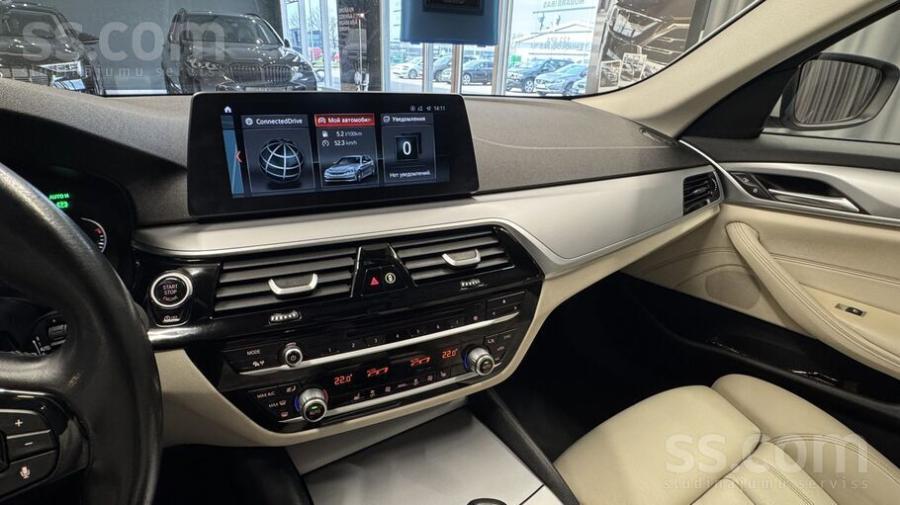 White BMW 520 2017 in Riga, with an engine capacity of 2.00 L and mileage of 167 thousand km for 15990 €, photo 25 on AUTOMOTO.COM.LV