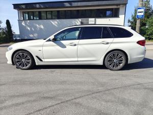 White BMW 520 2017 in Kaunas, with an engine capacity of 2.00 L and mileage of 217 thousand km for 16900 €, photo 4 on AUTOMOTO.COM.LV