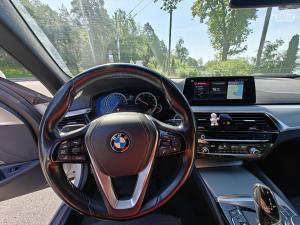 White BMW 520 2017 in Kaunas, with an engine capacity of 2.00 L and mileage of 217 thousand km for 16900 €, photo 17 on AUTOMOTO.COM.LV