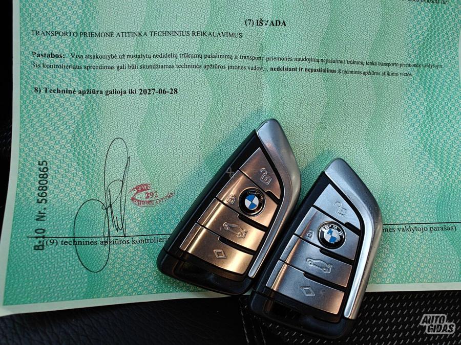 White BMW 520 2017 in Kaunas, with an engine capacity of 2.00 L and mileage of 217 thousand km for 16900 €, photo 29 on AUTOMOTO.COM.LV