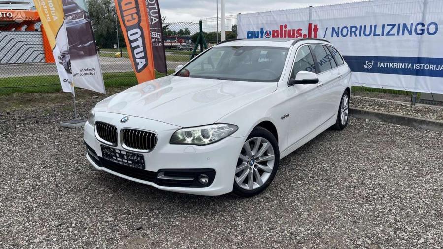 Balts BMW 520 2017 Marijampole, ar dzinēja tilpumu 2.00 L un nobraukumu 294 tūkst. km par 10490 €, foto 1 vietnē AUTOMOTO.COM.LV