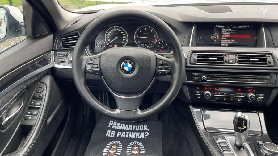 Balts BMW 520 2017 Marijampole, ar dzinēja tilpumu 2.00 L un nobraukumu 294 tūkst. km par 10490 €, foto 37 vietnē AUTOMOTO.COM.LV