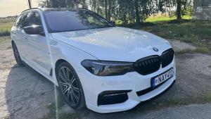 White BMW 520 2017 in Kaunas, with an engine capacity of 2.00 L and mileage of 213 thousand km for 18000 €, photo 3 on AUTOMOTO.COM.LV