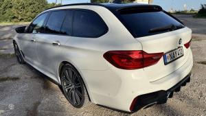 White BMW 520 2017 in Kaunas, with an engine capacity of 2.00 L and mileage of 213 thousand km for 18000 €, photo 4 on AUTOMOTO.COM.LV