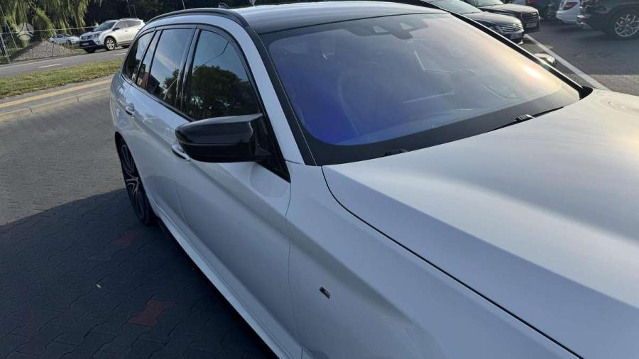White BMW 520 2017 in Kaunas, with an engine capacity of 2.00 L and mileage of 213 thousand km for 18000 €, photo 7 on AUTOMOTO.COM.LV