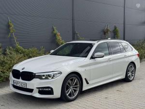 White BMW 520 2017 in Vilnius, with an engine capacity of 2.00 L and mileage of 334 thousand km for 16500 €, photo  on AUTOMOTO.COM.LV