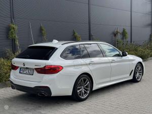 White BMW 520 2017 in Vilnius, with an engine capacity of 2.00 L and mileage of 334 thousand km for 16500 €, photo 5 on AUTOMOTO.COM.LV