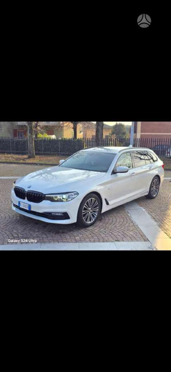 White BMW 520 2018 in Kaunas, with an engine capacity of 2.00 L and mileage of 270 thousand km for 15950 €, photo 1 on AUTOMOTO.COM.LV
