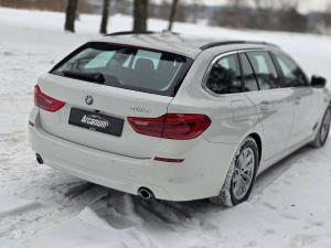 White BMW 520 2018 in Kaunas, with an engine capacity of 2.00 L and mileage of 285 thousand km for 14899 €, photo 7 on AUTOMOTO.COM.LV