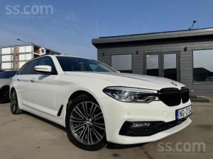 White BMW 520 2018 in Jelgava, with an engine capacity of 2.00 L and mileage of 215 thousand km for 17000 €, photo 4 on AUTOMOTO.COM.LV