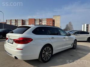 White BMW 520 2018 in Jelgava, with an engine capacity of 2.00 L and mileage of 215 thousand km for 17000 €, photo 5 on AUTOMOTO.COM.LV